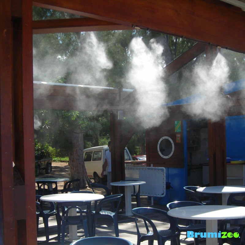 Professional HP Misting Kit for Restaurant and Bar - 10 Nozzles